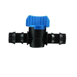 Straight Connector With Tap Pack Of 10 For 16mm Line Drip Irrigation ...